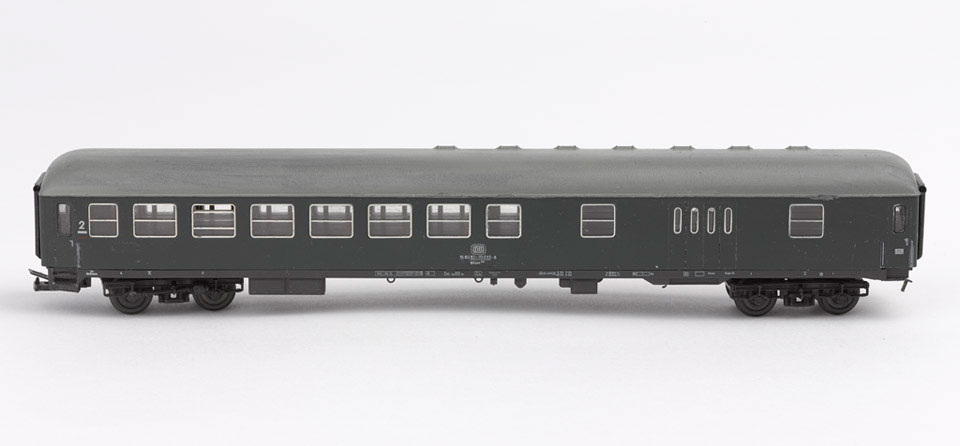 Model railway second class carriage, British Military Train, Berlin ...