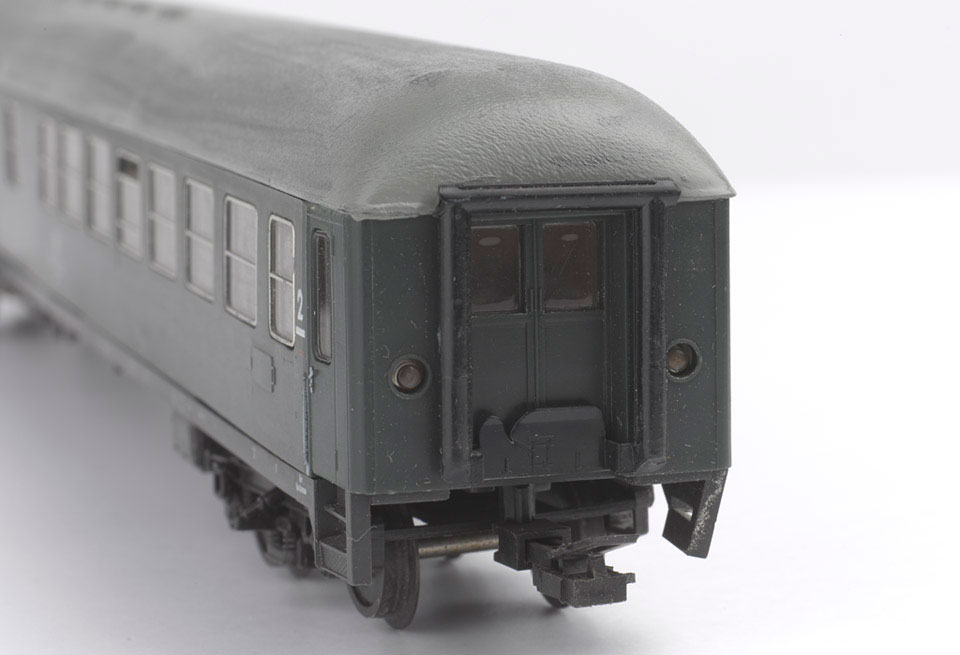 Model railway second class carriage, British Military Train, Berlin ...