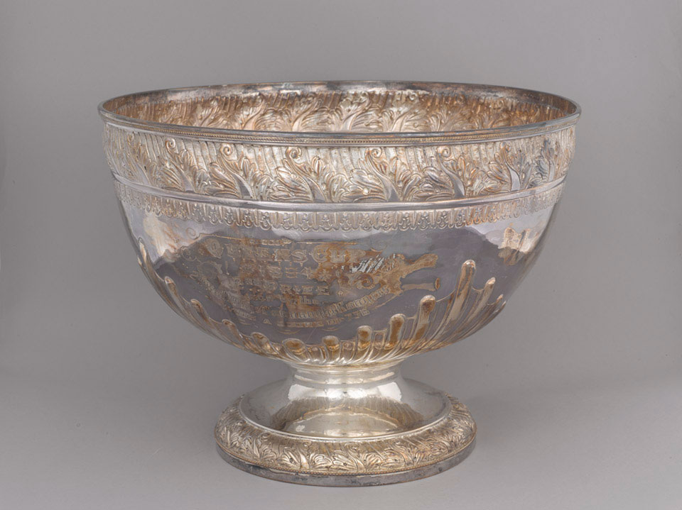 'Queen's Cup 1894', silver prize punch bowl, 2nd Battalion Connaught ...
