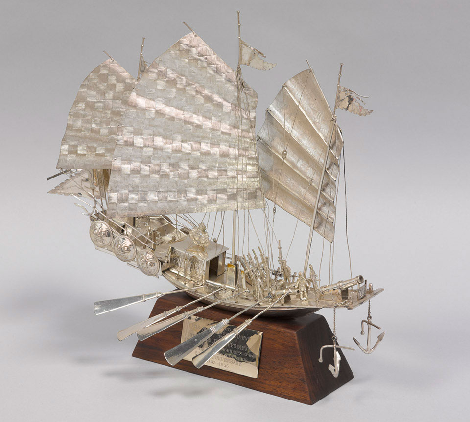 Model of a Chinese junk, 1955 (c) | Online Collection | National Army ...