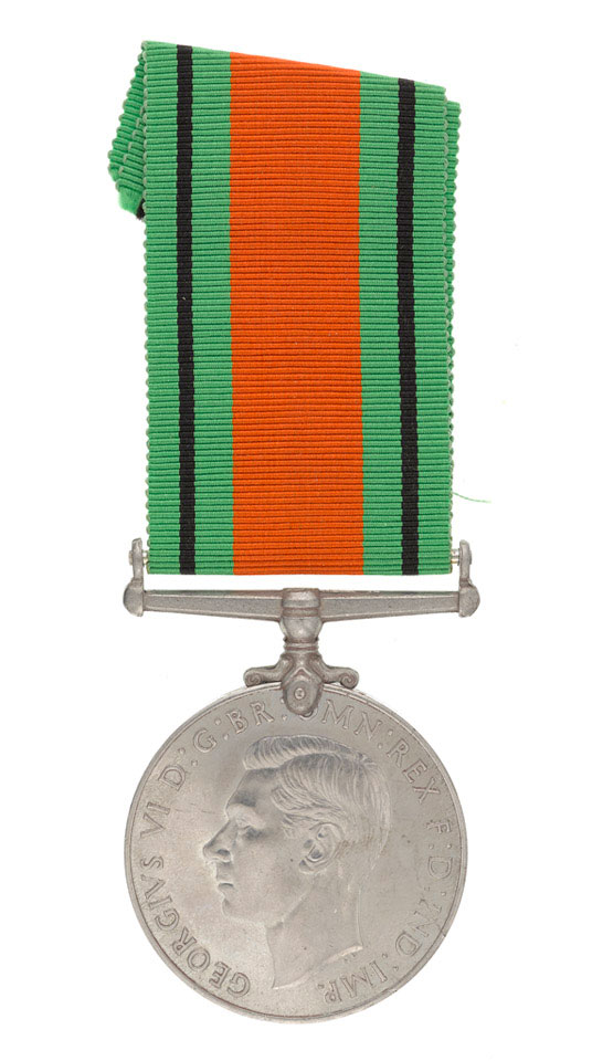 Defence Medal 1939-45, Sergeant Herbert Bell, 45th Regiment ...