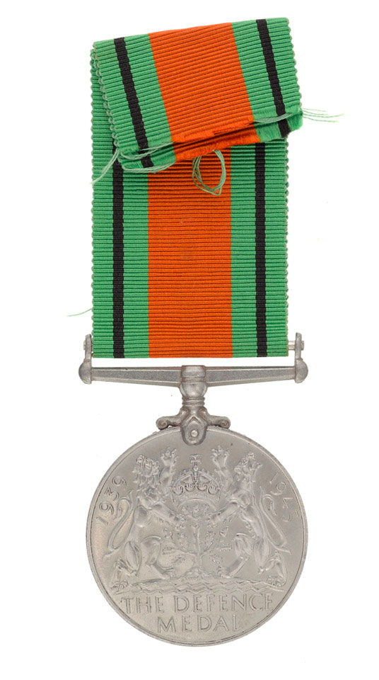 Defence Medal 1939-45, Sergeant Herbert Bell, 45th Regiment ...