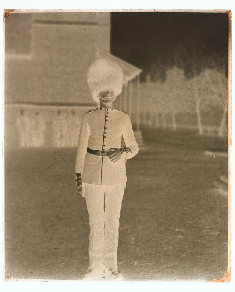 Private, Scots Guards, glass negative, 1895 (c) | Online Collection ...