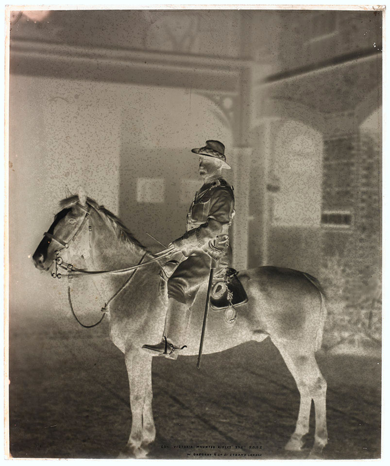 Colonel, Victorian Mounted Rifles, glass negative, 1897 (c) | Online ...