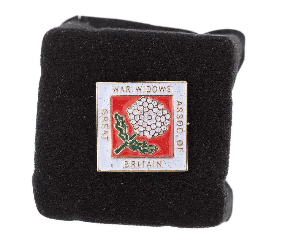 Badge, War Widows Association of Great Britain, 2018 | Online ...