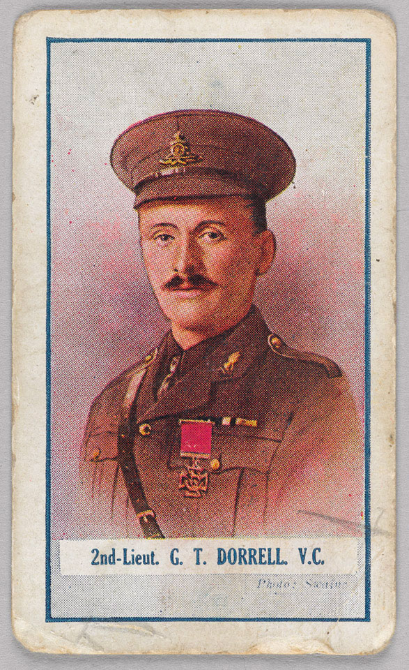 '2nd-Lieut. G. T. Dorrell. V.C.', cigarette card, 1915 | Online ...