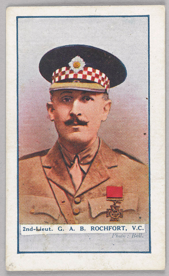 '2nd-Lieut. G.A.B. Rochfort, V.C.', cigarette card, 1915 | Online ...