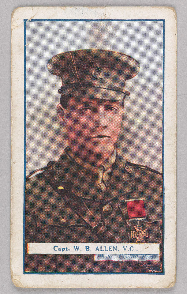 'Capt. W.B. Allen, V.C.', cigarette card, 1916 | Online Collection ...