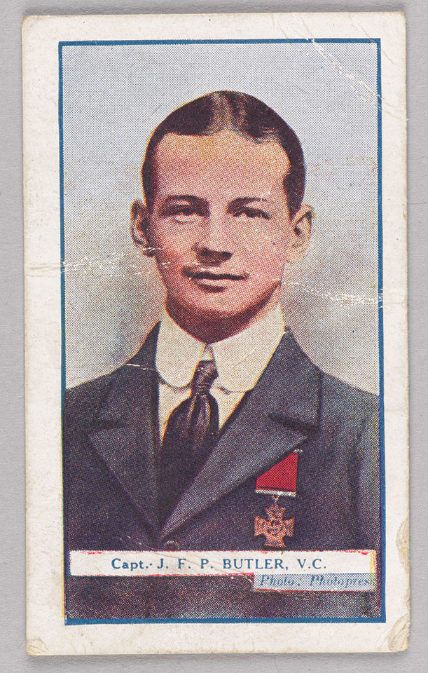 'Capt. J.F.P. Butler, V.C.', cigarette card, 1915 | Online Collection ...
