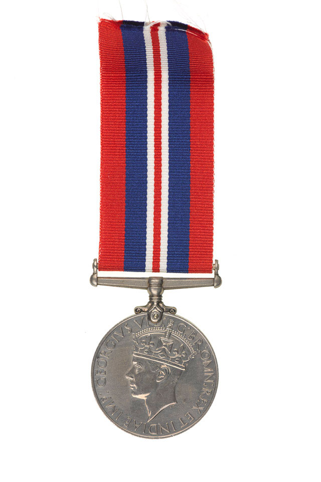 British War Medal 1939-45, Private Frederick John Wickens, The Buffs ...