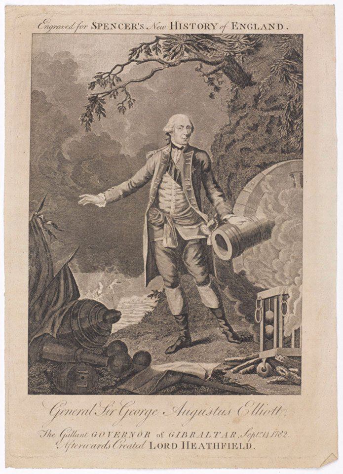 'General Sir George Augustus Eliott, The Gallant Governor of Gibraltar ...