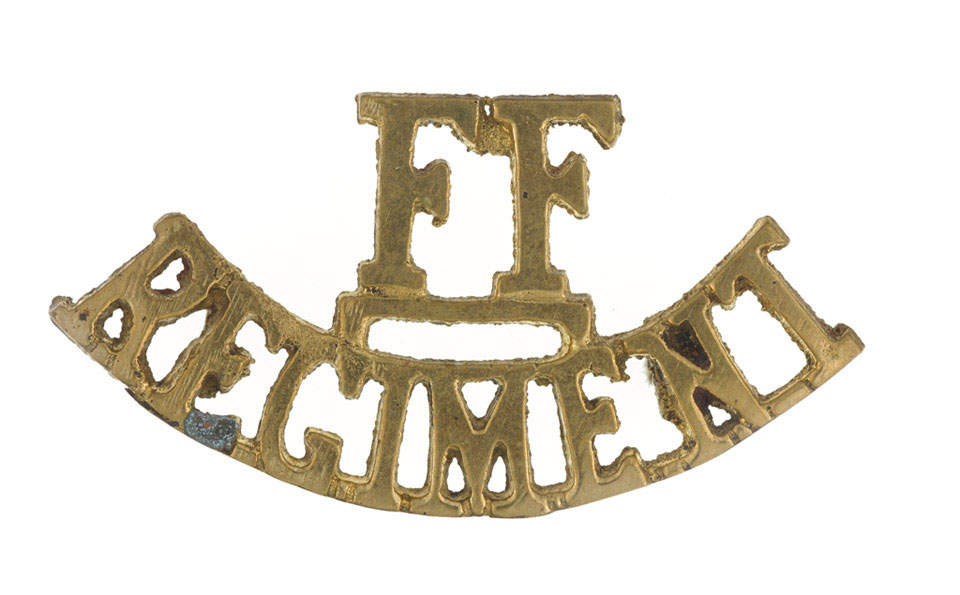 Shoulder title, Frontier Force Regiment, 1945-1947 | Online Collection ...