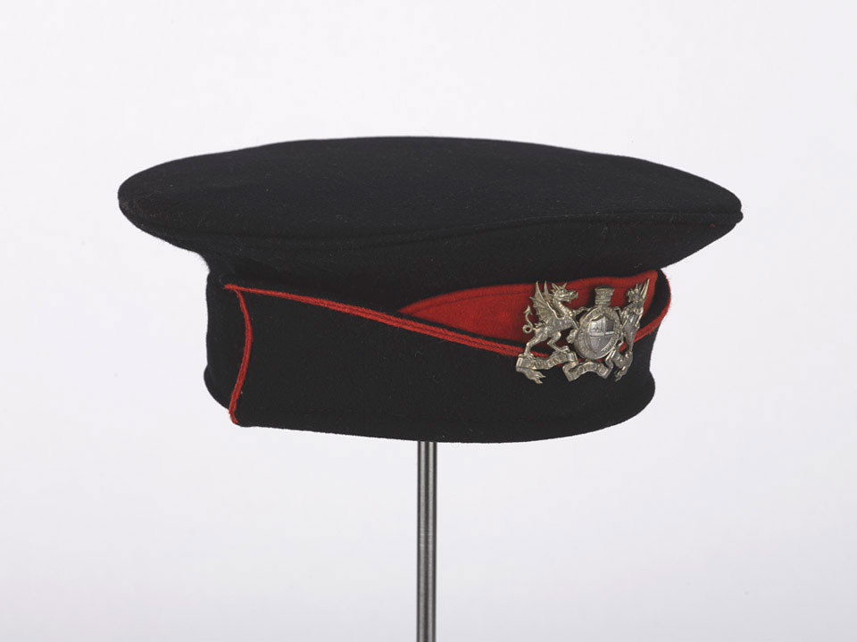 Brodrick cap, Corporal A S Thane, 1st London Engineer Volunteers, 1904 ...