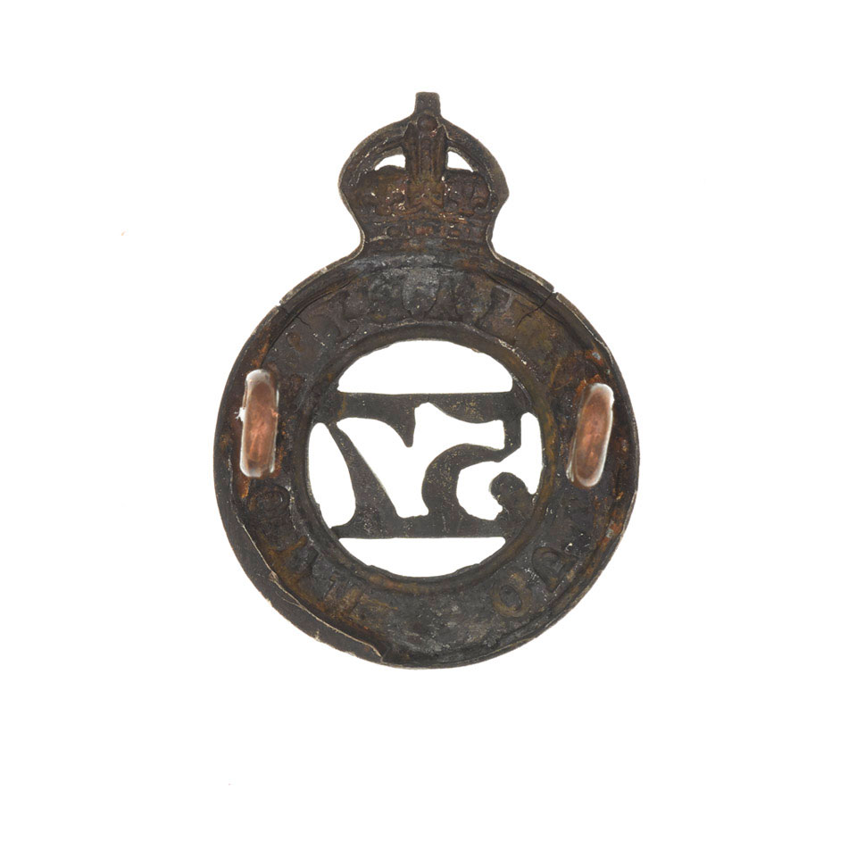 Cap badge, 57th Wilde's Rifles (Frontier Force), pre-1903 | Online ...