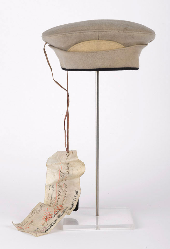 Brodrick cap, other ranks, 13th Hussars, 1903-1904, sealed pattern ...