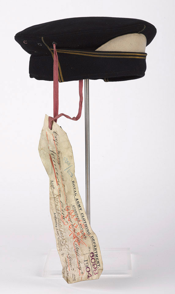 Brodrick cap, staff sergeants, Lancers (except 12th and 16th), sealed ...