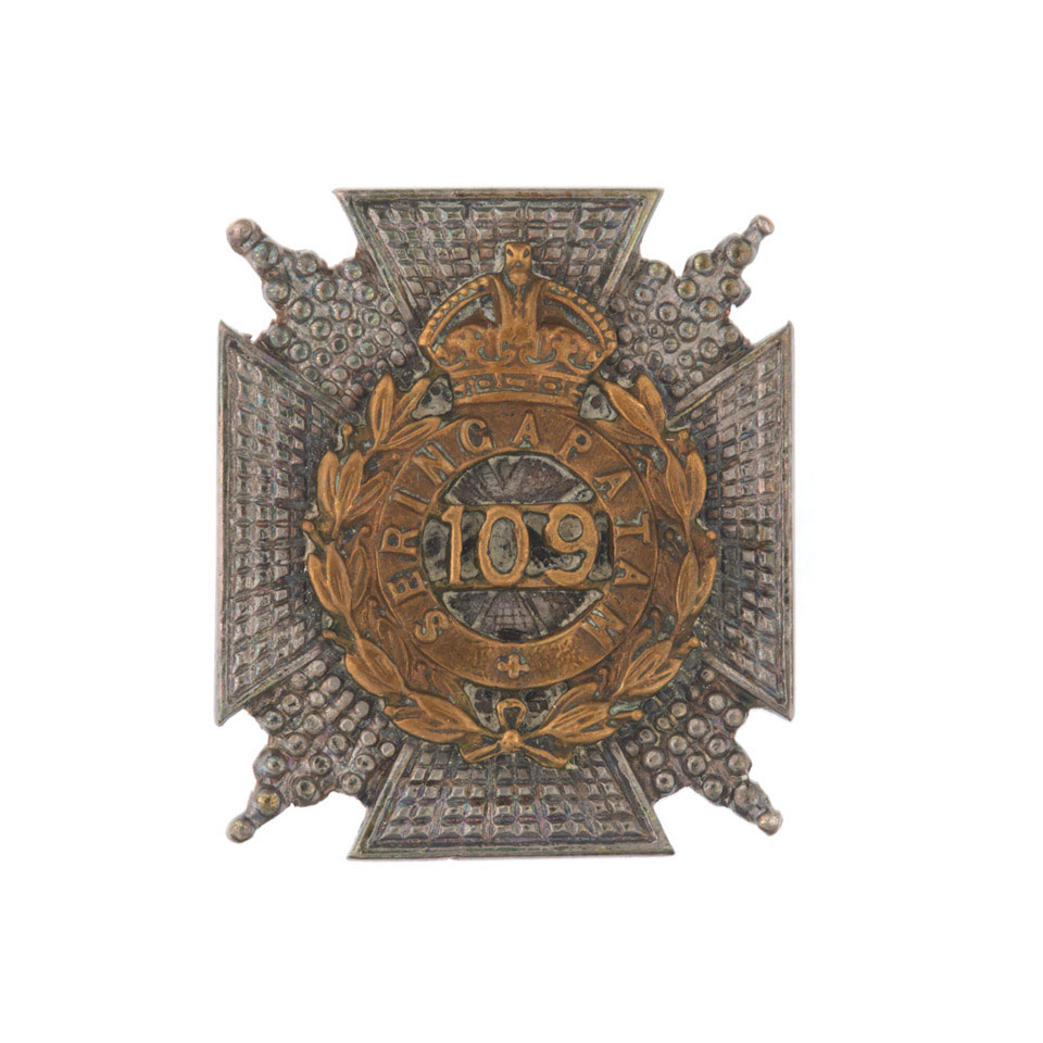 Cap badge, 109th Infantry, 1903-1922 | Online Collection | National ...