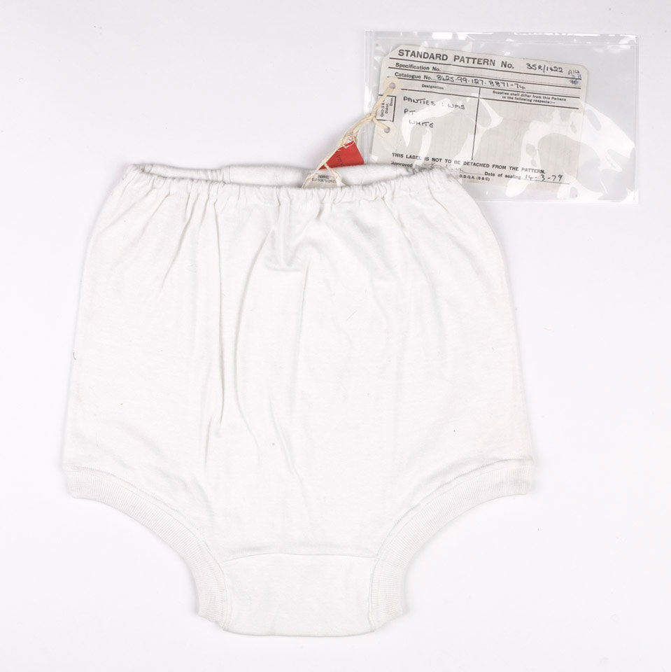 Physical training knickers, Women's Services, sealed pattern, 1979 ...