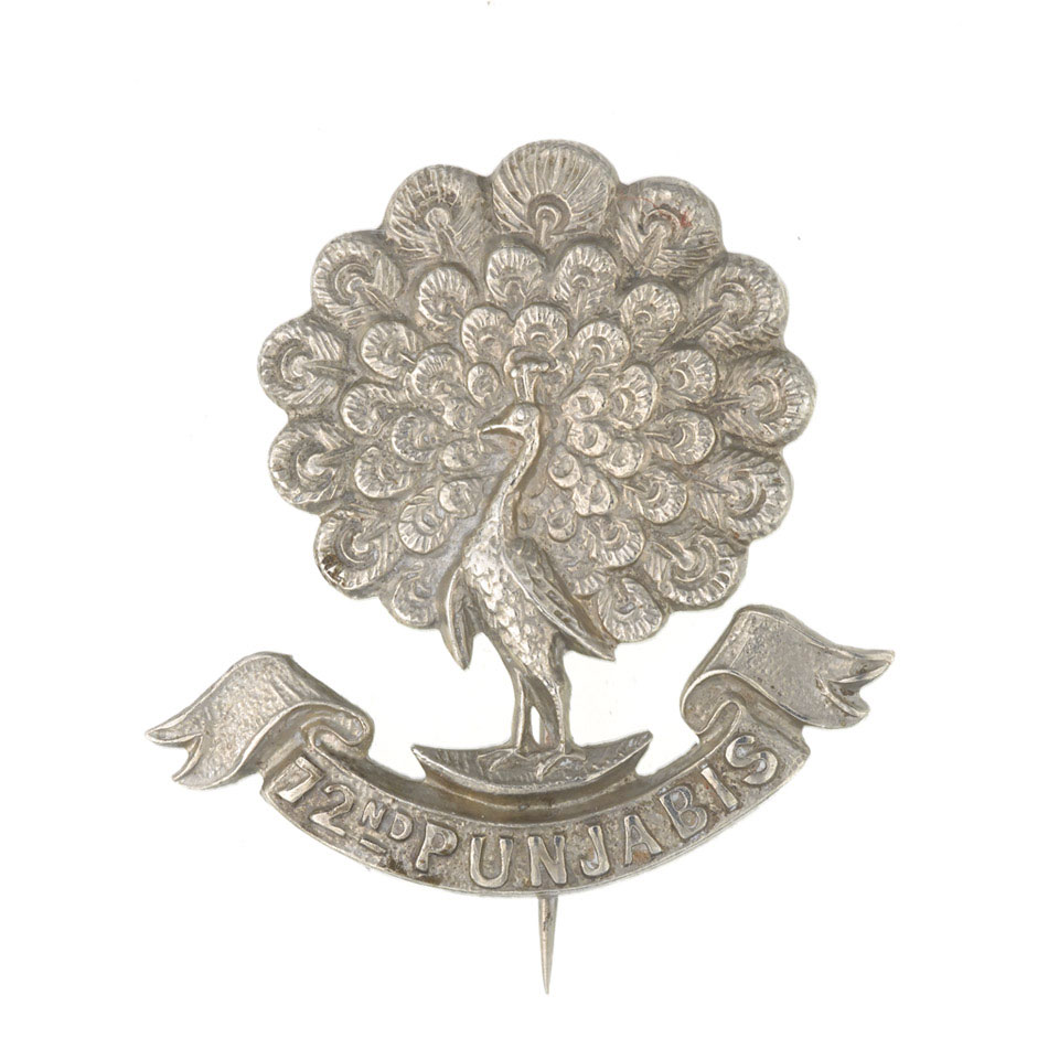 Pugri badge, 72nd Punjabis, 1903-1922 | Online Collection | National ...