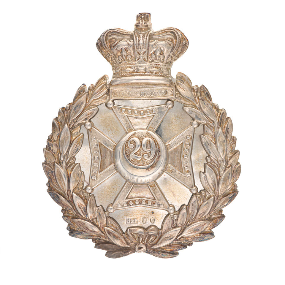 Pouch belt plate, 29th Regiment of Bombay Native Infantry or 2nd Baluch ...