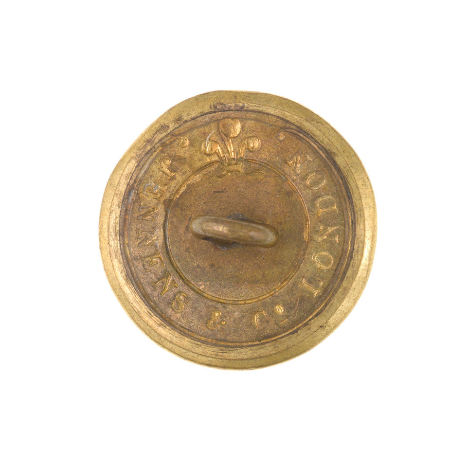 Button, 3rd Madras Native Infantry (Palamcottah Light Infantry), 1855 ...