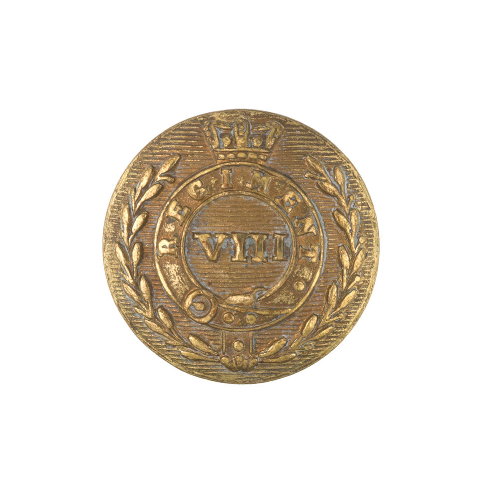 Button, 8th Bombay Native Infantry, pre-1901 | Online Collection ...