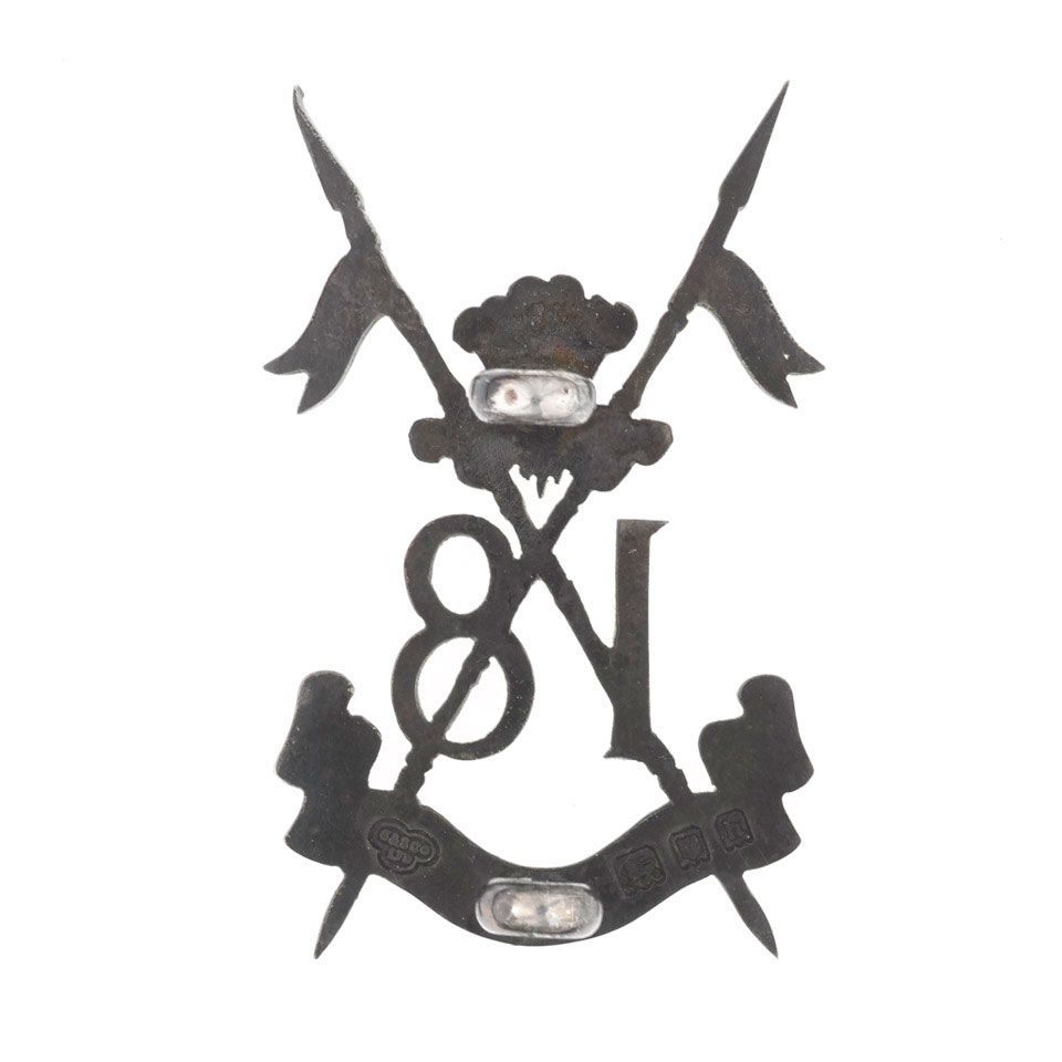 Cap badge, officer, Torin type, 18th King Edward's Own Cavalry, 1922 ...