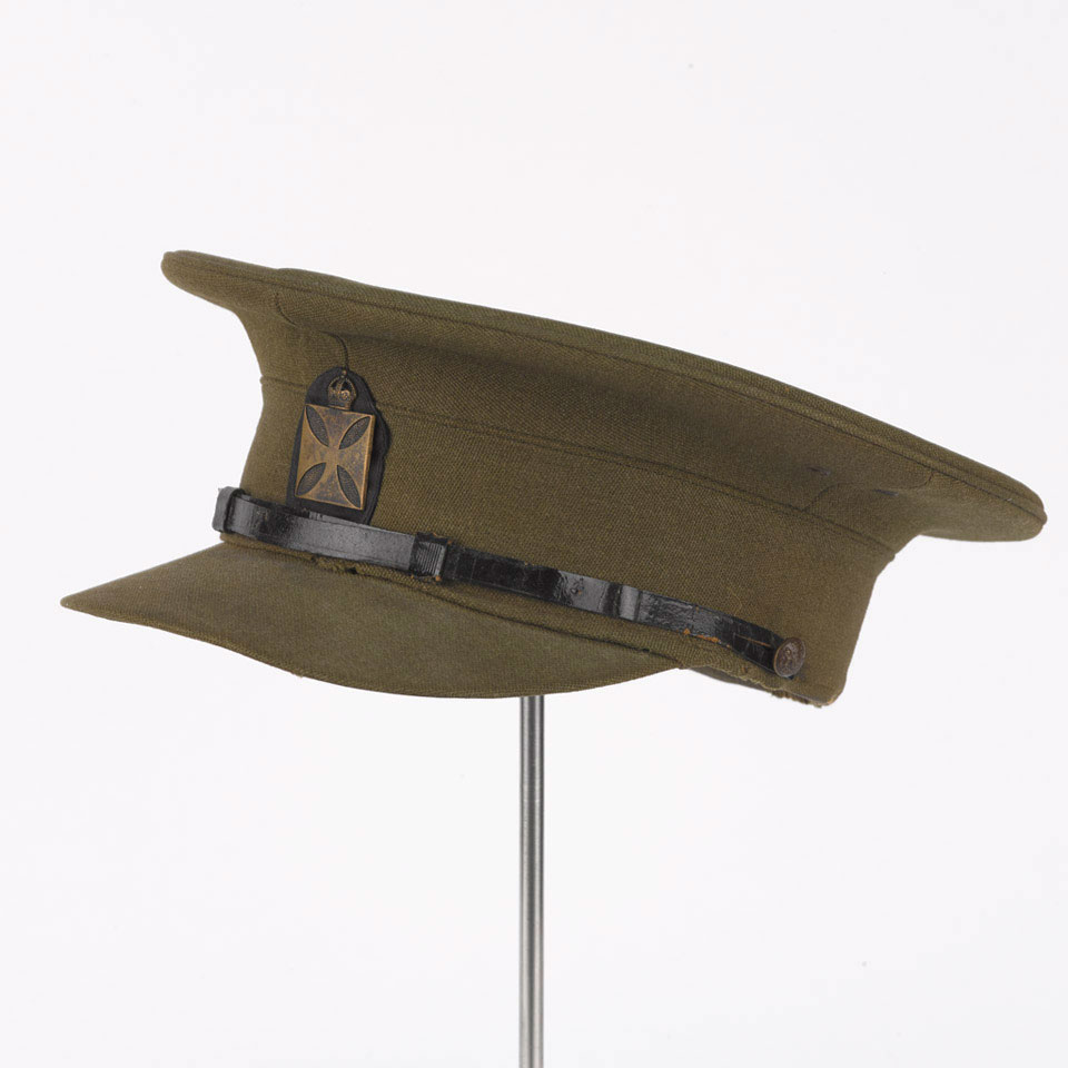 Peaked forage cap, Army Chaplains Department, 1914-1918 | Online ...