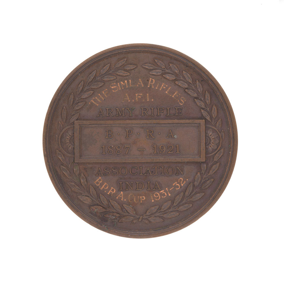 Shooting Medallion, Simla Rifles, 1932 | Online Collection | National ...