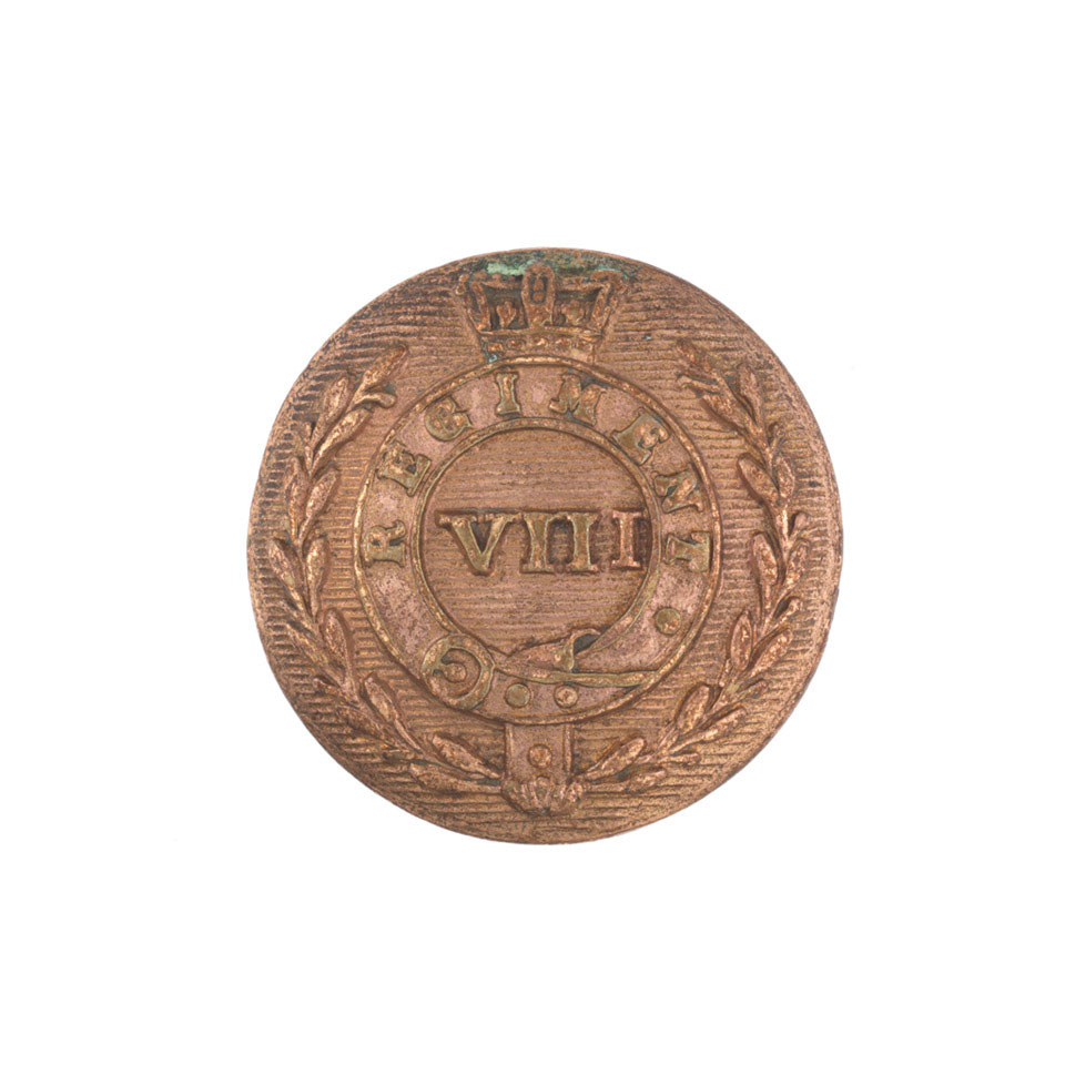 Button, 8th Bombay Native Infantry, pre-1901 | Online Collection ...