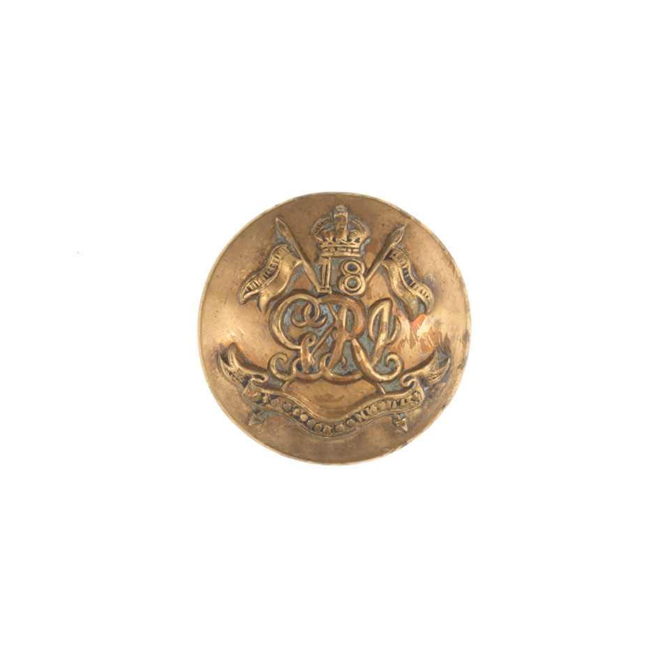 Button, officer, 18th King George's Own Lancers, 1910-1922 | Online ...