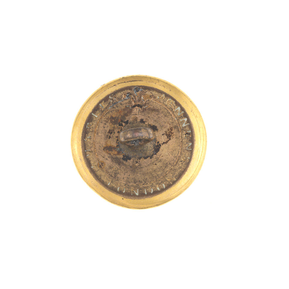 Button, 33rd Regiment (3rd Burma Battalion) of Madras Infantry, pre ...