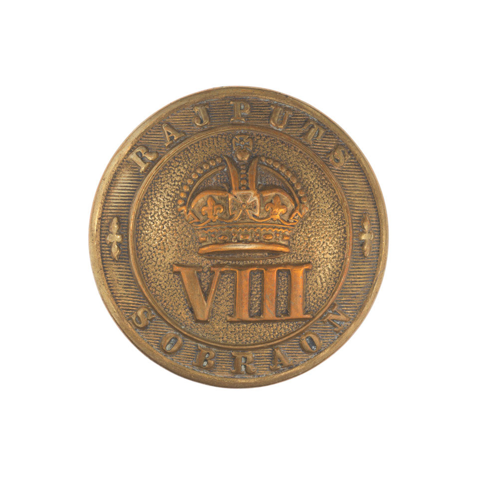 Button, 8th Rajputs, 1903-1922 | Online Collection | National Army ...