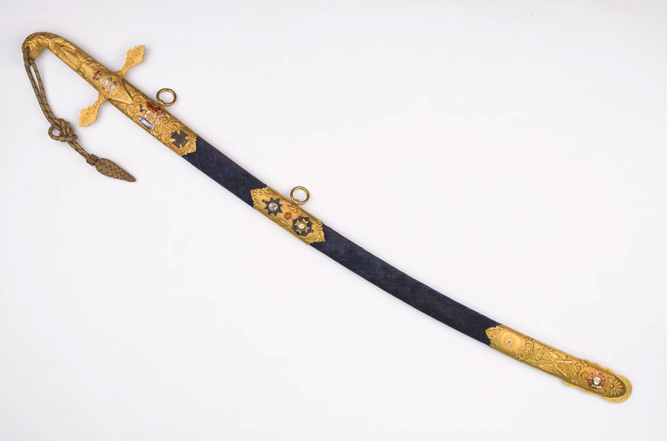 Scabbard for presentation sword, Field Marshal Lord Roberts, 1900 ...