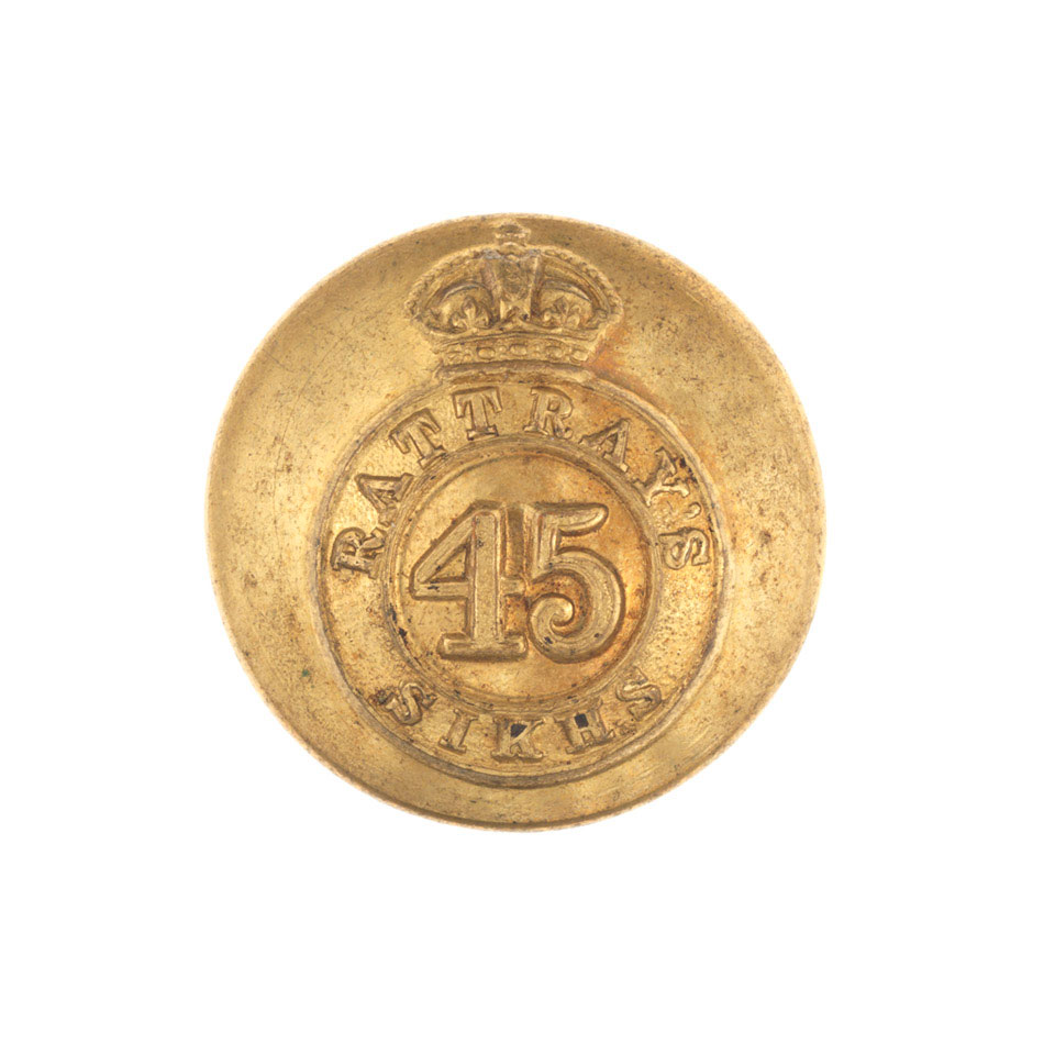 Button, 45th Rattray's Sikhs, 1901-1922 | Online Collection | National ...