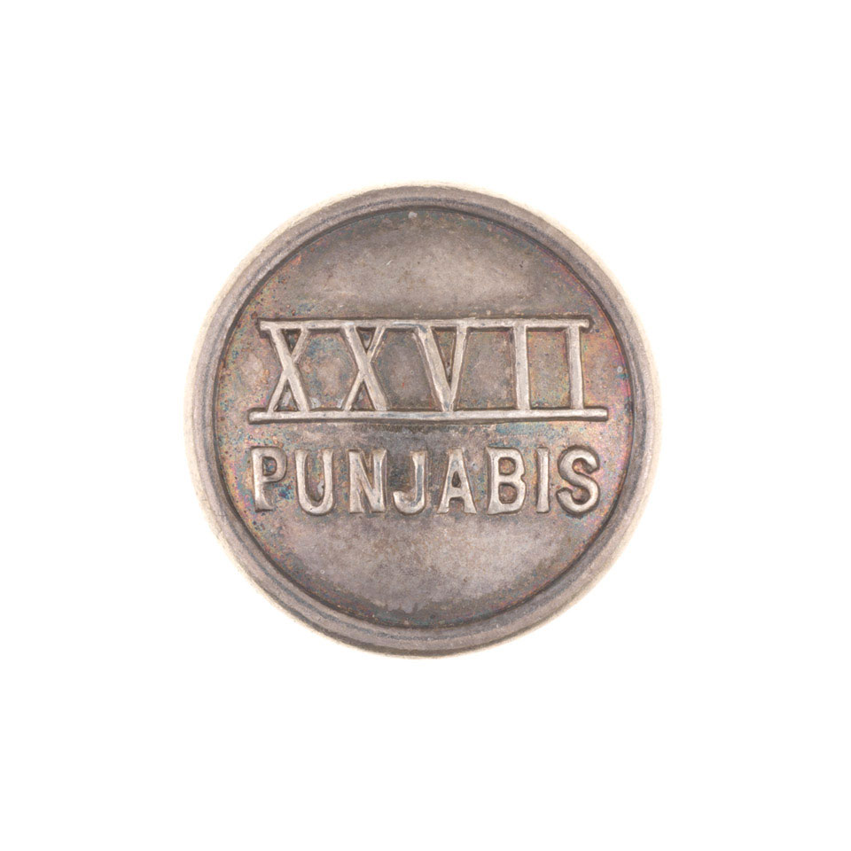 Button, 27th Punjabis, 1903-1922 | Online Collection | National Army ...