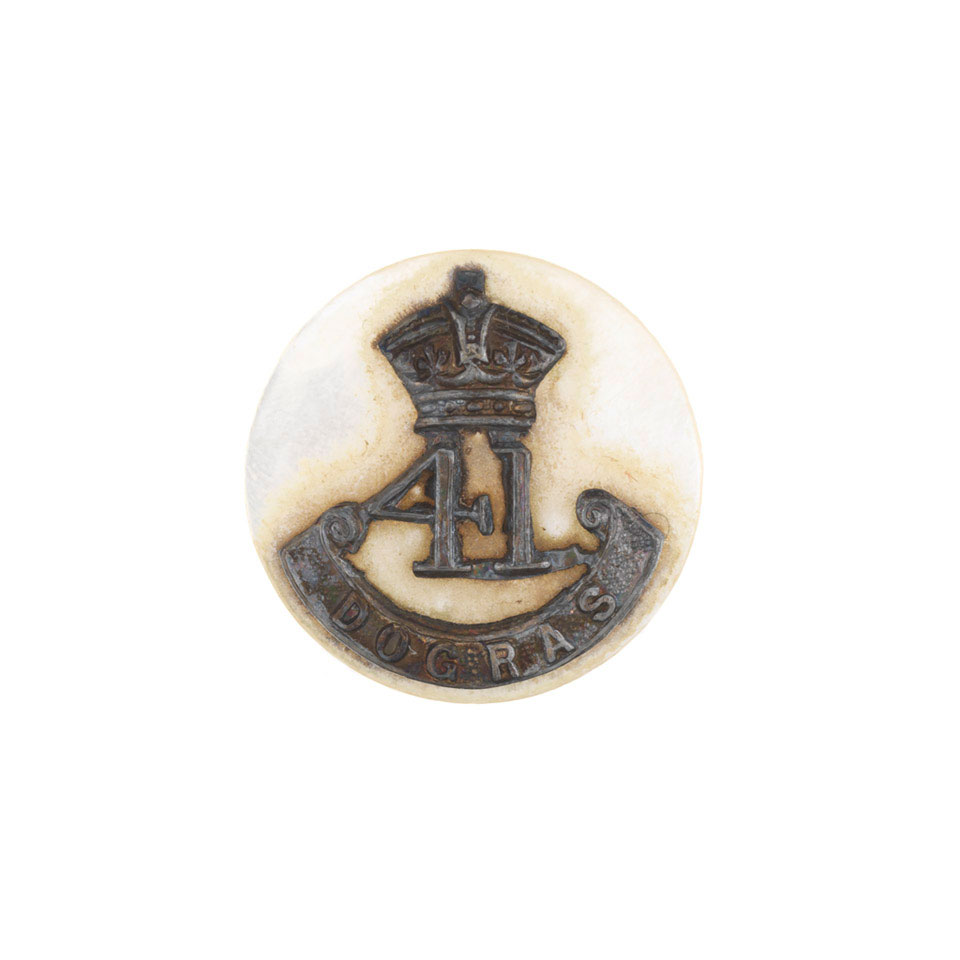 Button, officer, mess dress, 41st Dogras, 1900-1922 | Online Collection ...
