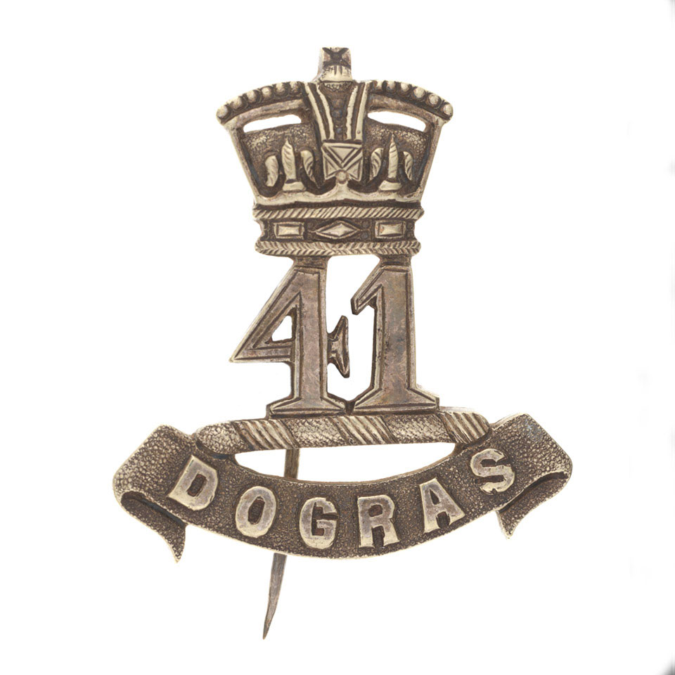 Pugri badge, other ranks, 41st Dogra Infantry, 1900-1901 | Online ...