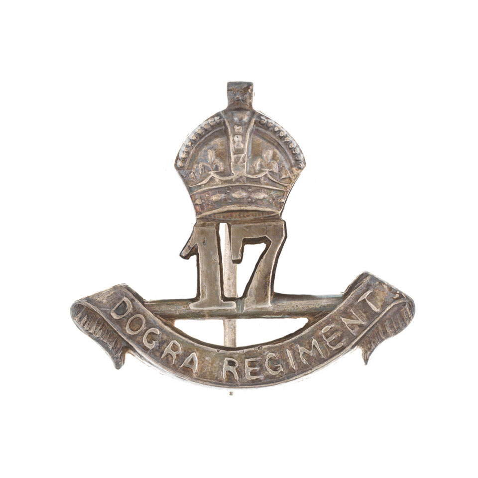 Pugri badge, 17th Dogra Regiment, 1922-1947 | Online Collection ...