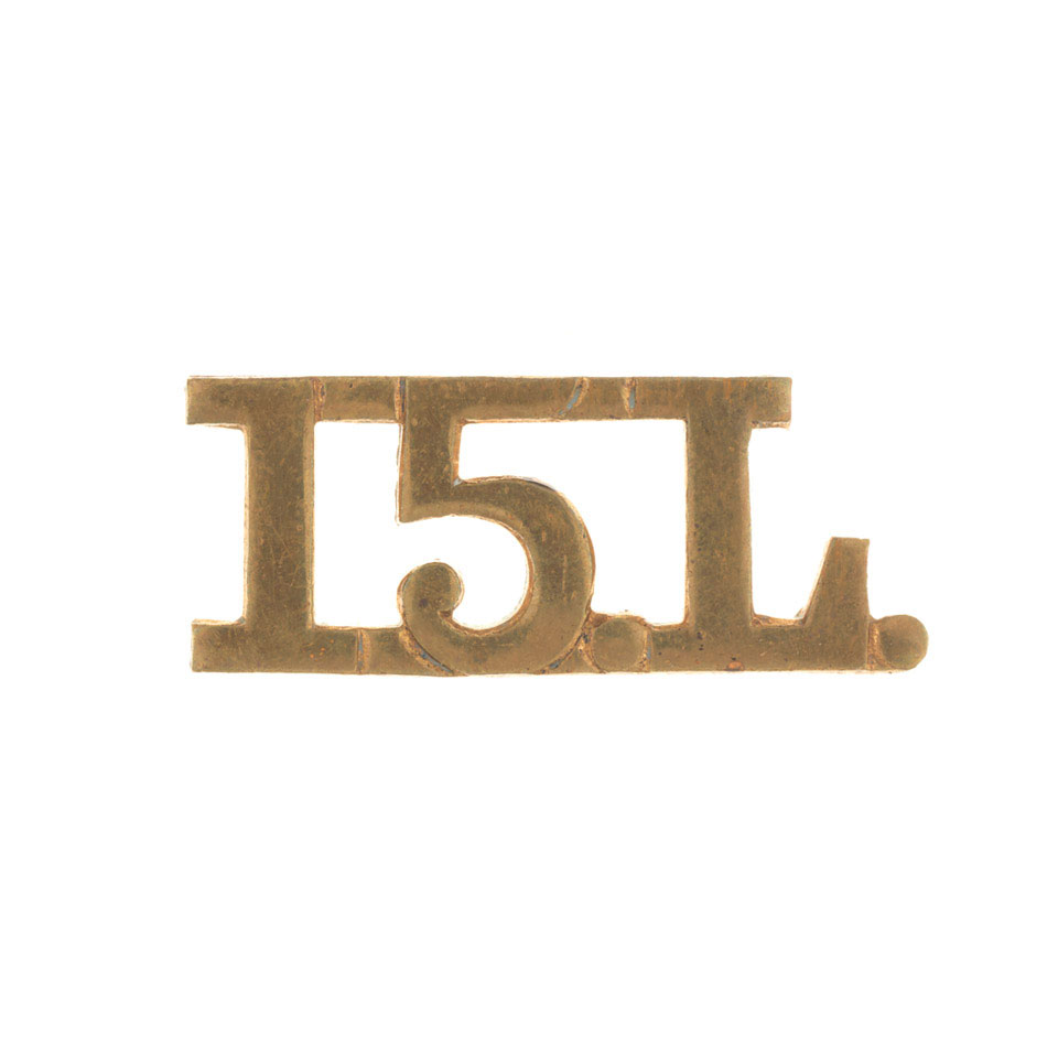 Shoulder title, 15th Lancers, 1922-1947 | Online Collection | National ...