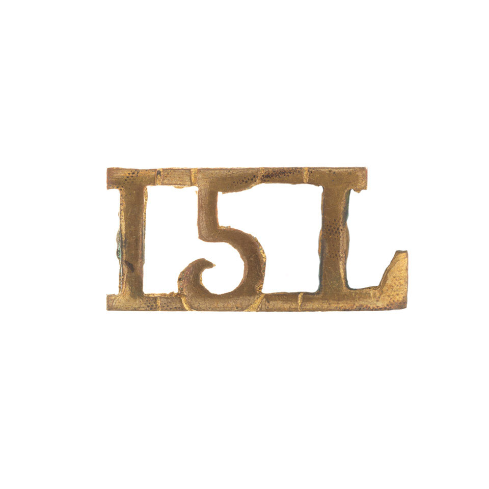 Shoulder title, 15th Lancers, 1922-1947 | Online Collection | National ...