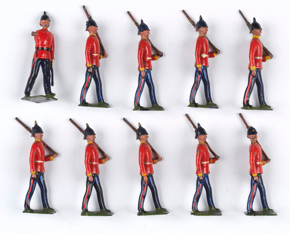 Model soldier box, The Duke of Cambridge's Own (Middlesex Regiment ...