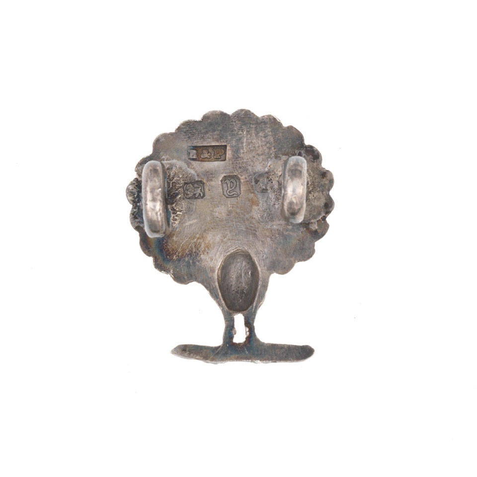 Collar badge, officer, 33rd Regiment (3rd Burma Battalion) of Madras ...