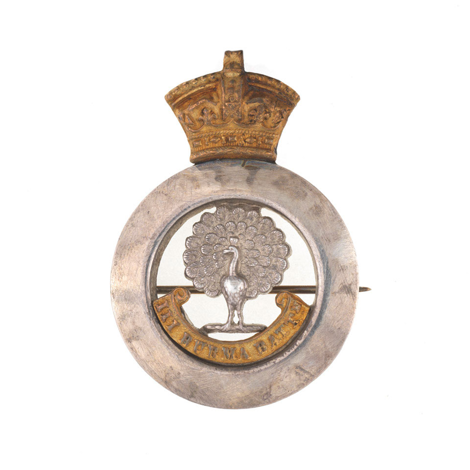Pugri badge, 33rd Burma Infantry, 1901-1903 | Online Collection ...