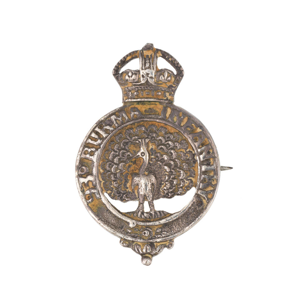 Pugri badge, 33rd Burma Infantry, 1901-1903 | Online Collection ...