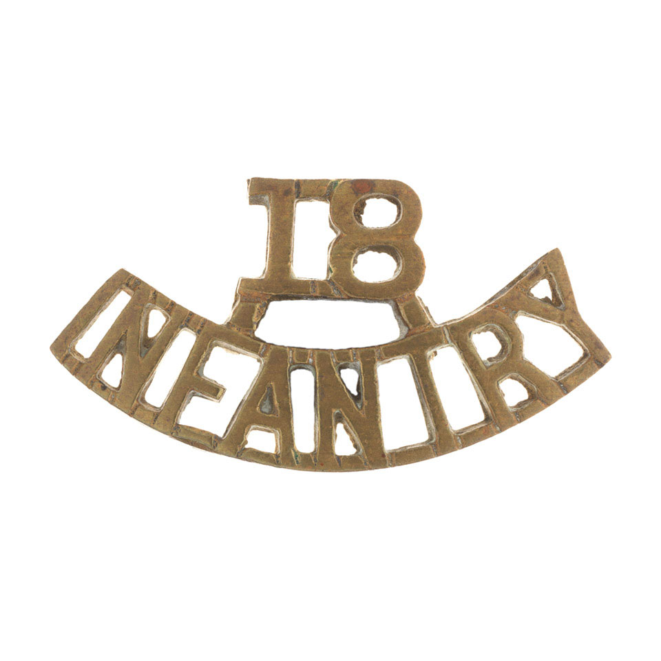 Shoulder title, 18th Infantry, 1902-1922 | Online Collection | National ...