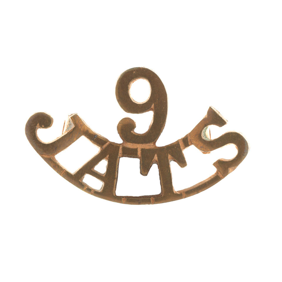Shoulder title, 9th Jat Regiment, 1922-1947 | Online Collection ...