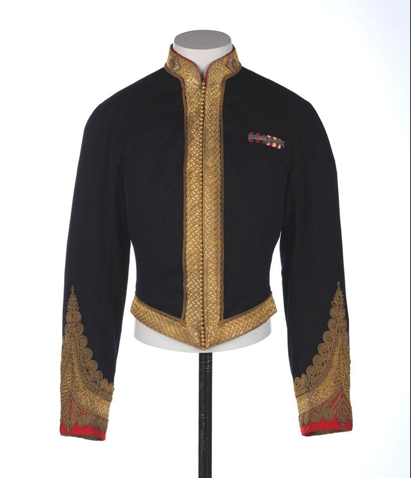 Mess jacket, John Henry Sylvester, Bombay Medical Service, 1870 (c ...