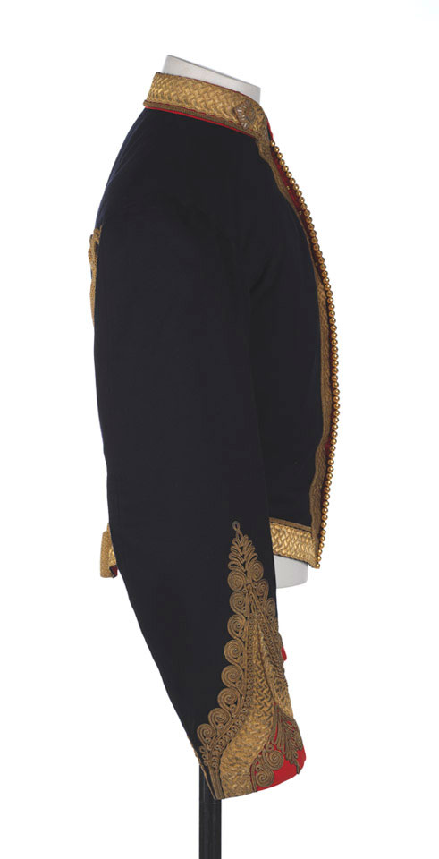 Mess jacket, John Henry Sylvester, Bombay Medical Service, 1870 (c ... Mess jacket, John Henry Sylvester, Bombay Medical Service, 1870 (c ...