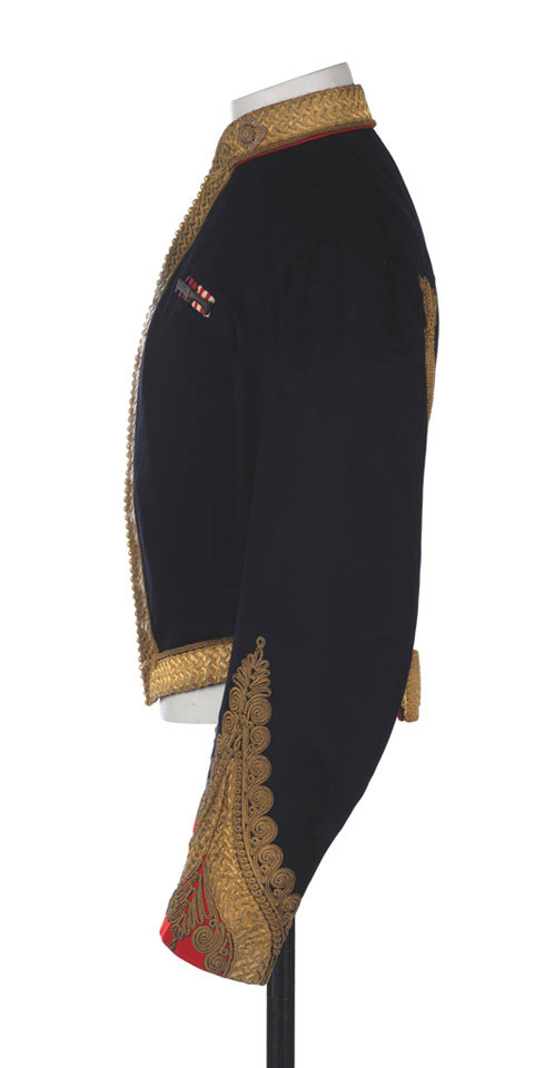 Mess jacket, John Henry Sylvester, Bombay Medical Service, 1870 (c ...